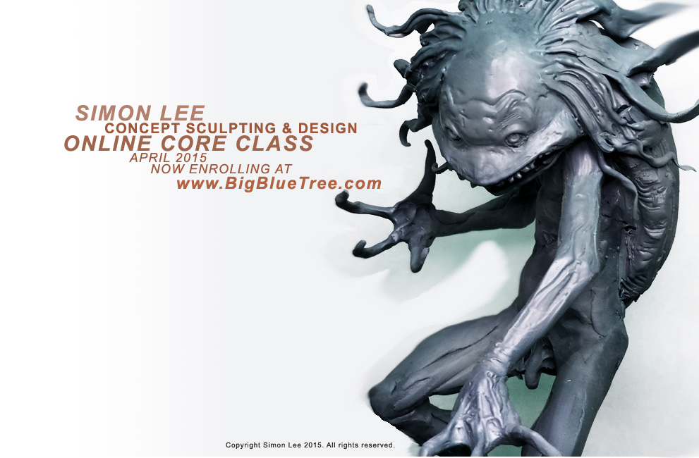 Simon Lee Spiderzero Sculptor Pacific Rim Kaiju Creature Designer Concept Artist - BigBlueTree ...